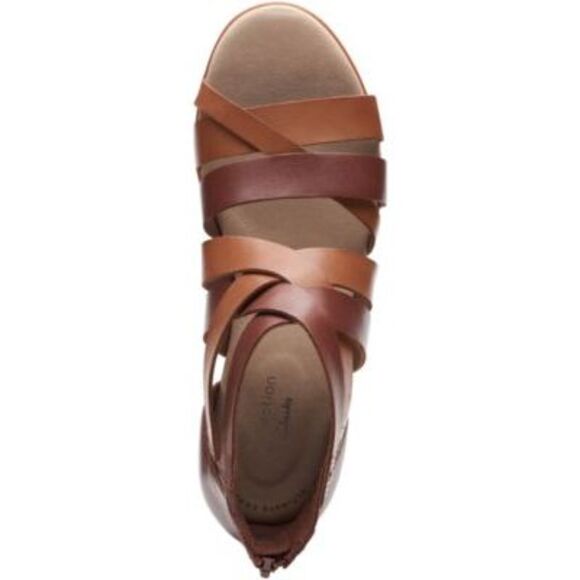 Clarks | Shoes | Nwt Collection By Clarks Womens Brown Strap Valarie ...